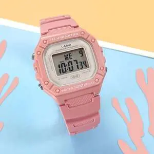 Casio Digital Watch With Water Resistance - Multi-color