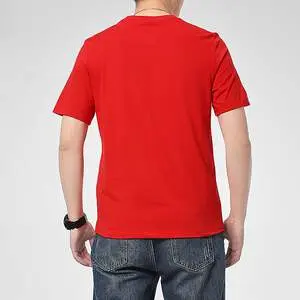 Nike Dri-fit Graphic Print Short Sleeve T-shirt - Red