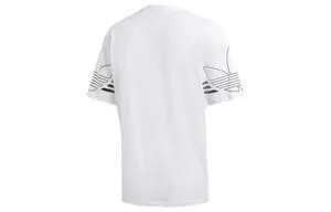 Adidas Originals Outline Tee Round Neck Short Sleeve