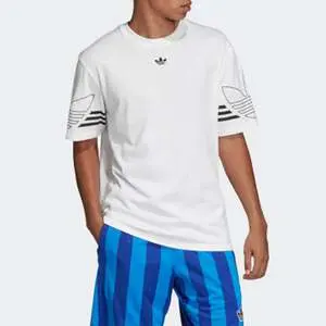 Adidas Originals Outline Tee Round Neck Short Sleeve