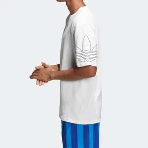 Adidas Originals Outline Tee Round Neck Short Sleeve