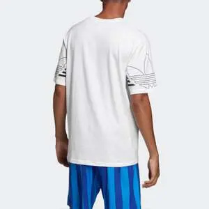 Adidas Originals Outline Tee Round Neck Short Sleeve