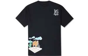 CONVERSE Desert Graphic Tee Asia Sizing - Black