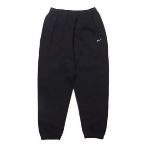 Nike Lab Solid Color Thermal Track Pants For - Black