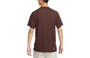Nike Dri-fit Adv Goat Rocks Short-sleeve Top - Brown