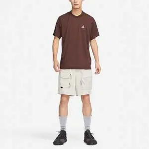 Nike Dri-fit Adv Goat Rocks Short-sleeve Top - Brown