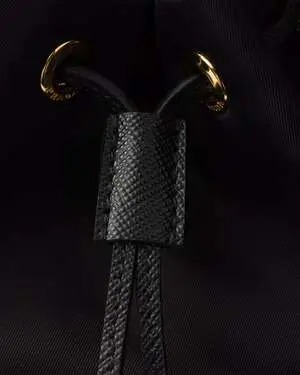 Prada Re-nylon Bucket Bag - Black