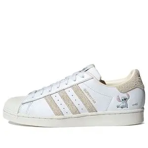 Adidas Disney X Superstar 'stitch' Sneakers - White