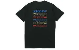 Adidas Originals Trefoil Tee Ref/met - Black