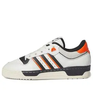 Adidas Rivalry Low 86 Shoes - White/black/orange