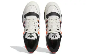 Adidas Rivalry Low 86 Shoes - White/black/orange