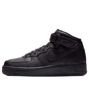 Nike Force 1 Mid '07 Sneakers - Black/black