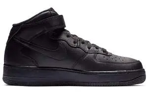 Nike Force 1 Mid '07 Sneakers - Black/black