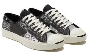 CONVERSE Jack Purcell Patchwork Low Top Sneakers - Black/white/grey