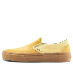 VANS Classic Slip-on Perforated Sneakers - Tan/yellow