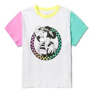 VANS X Disney Mickey Round Neck Short Sleeve T-shirt