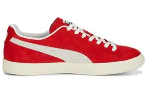 PUMA Clyde Og "for All Time Red" Low Top Sneakers - White/red
