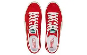 PUMA Clyde Og "for All Time Red" Low Top Sneakers - White/red