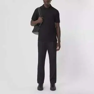 Burberry Pattern Short Sleeve Polo Shirt
