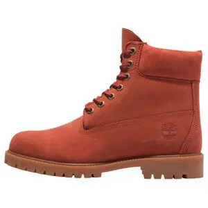 Timberland 6 Inch Heritage Lace-up Boots - Dark Red