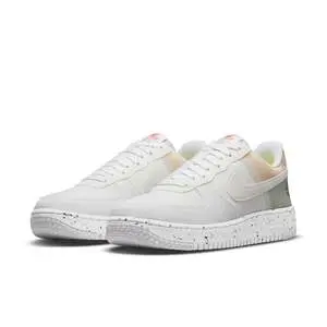 Nike Force 1 Crater Sneakers - White/orange