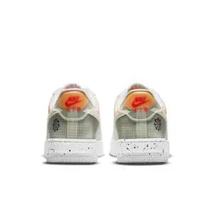 Nike Force 1 Crater Sneakers - White/orange