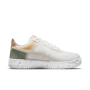 Nike Force 1 Crater Sneakers - White/orange