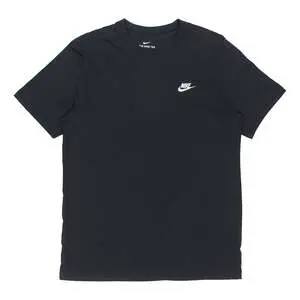 Nike Nike Embroidered Logo Crewneck T-Shirt Black