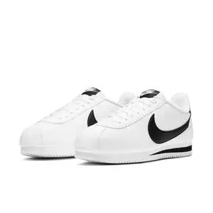 Nike Classic Cortez Leather Sneakers - White/black