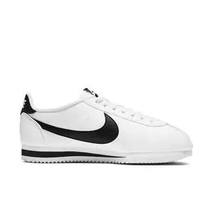 Nike Classic Cortez Leather Sneakers - White/black