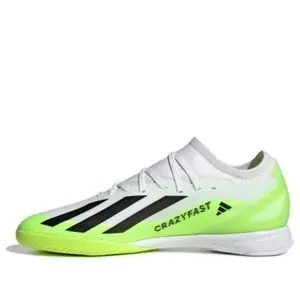 Adidas X Crazyfast.3 In 'crazyrush Pack' Sneakers - Cloud White/core Black/lucid Lemon
