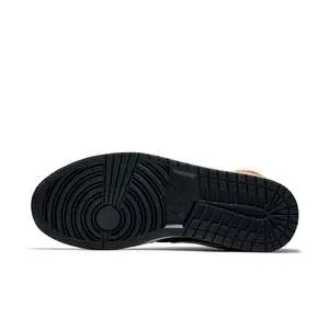 JORDAN 1 Mid Sneakers - Black/cone-light Bone