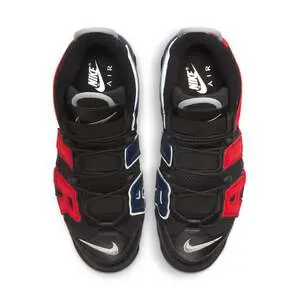 Nike More Uptempo '96 "split" Sneakers - Black/blue/red