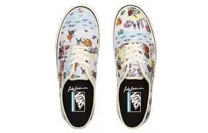 VANS Authentic Surf Graphic Print Lace-up Sneakers