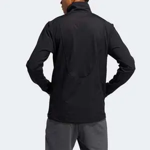 Adidas Cool Touch Track Jacket With Sporty Stripes