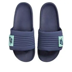 Nike Off-court Adjust Slides - Midnight Navy/mint Foam