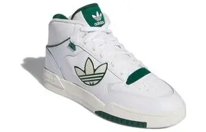 Adidas Drop Step Xl 2.0 High Top Sneakers - White/green