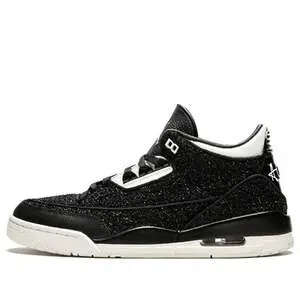 JORDAN Air Jordan 3 Retro "Black" Black/sail