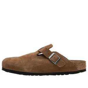 BIRKENSTOCK Birkenstock Boston Soft Footbed Clogs Dark Tea