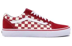 VANS Old Skool Sneakers - Red/white