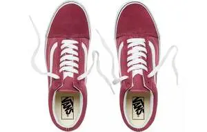 VANS Old Skool Sneakers - Red/white