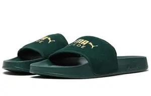 PUMA Leadcat Suede Slides - Green