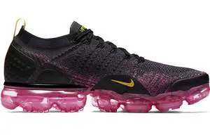 Nike Vapormax Flyknit 2 Athletic Sneakers - Black/red