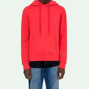 Off-White Cotton Logo Hoodie