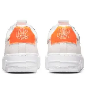Nike Force 1 Pixel Sneakers - White/orange