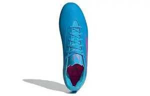Adidas X Speedflow.4 Flexible Ground Boots - Blue/pink