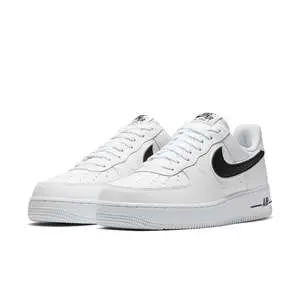 Nike Force 1 Low '07 3 "white Black" Sneakers - Black/white