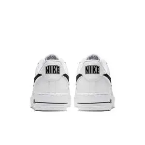 Nike Force 1 Low '07 3 "white Black" Sneakers - Black/white