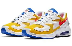 Nike Max 2 Light Sneakers - White/red/yellow