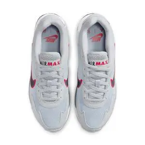 Nike Max Solo Cool Grey Sneakers - Grey/red/white